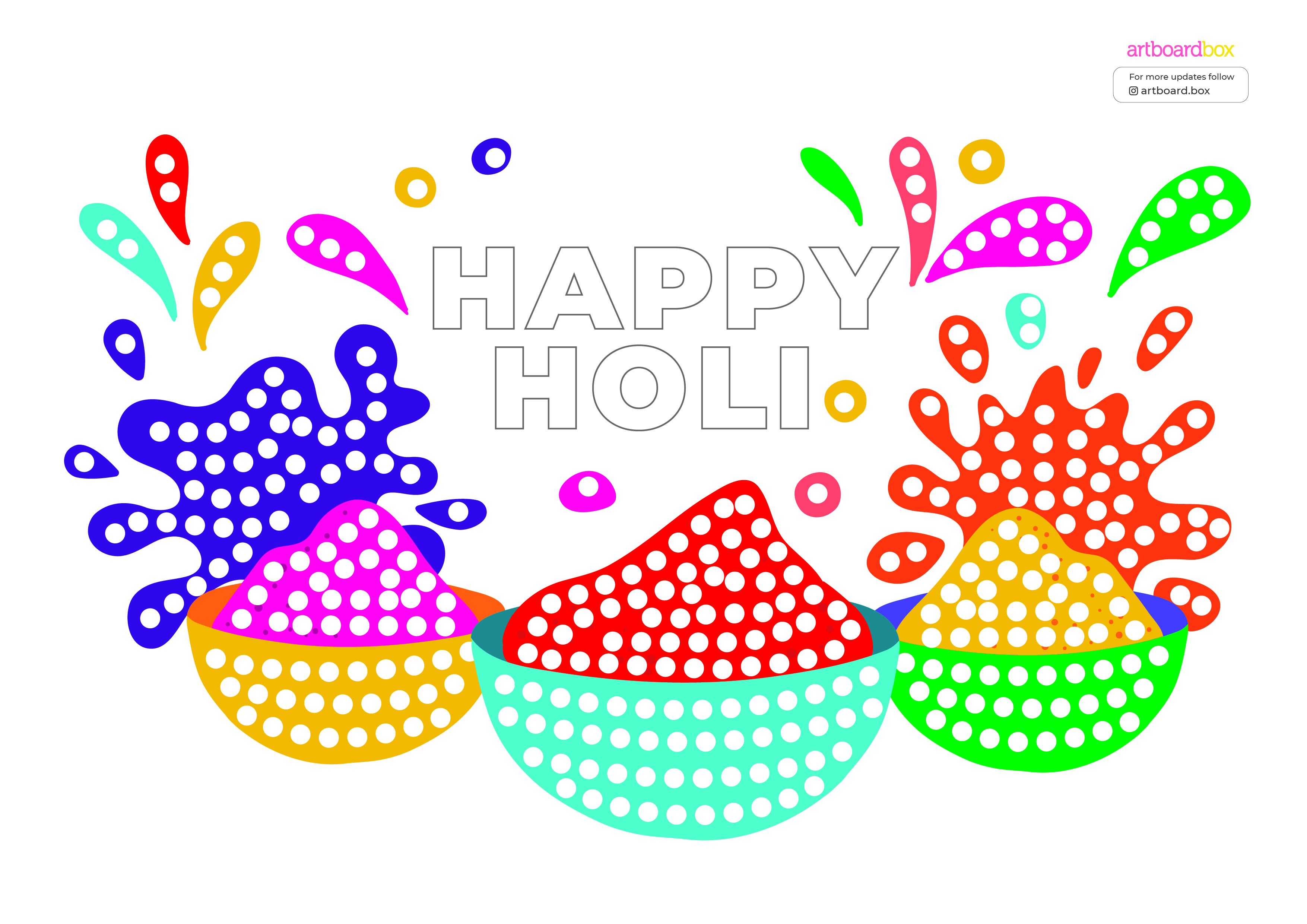Dot Activity ~ Holi – ArtboardBox